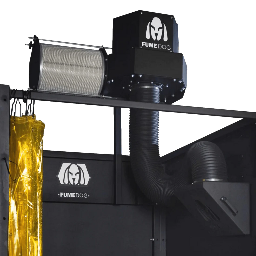 Fume Dog Magnetic Wall Mount Weld Fume Extractor Exhaust (Bulldog-EX-F ...